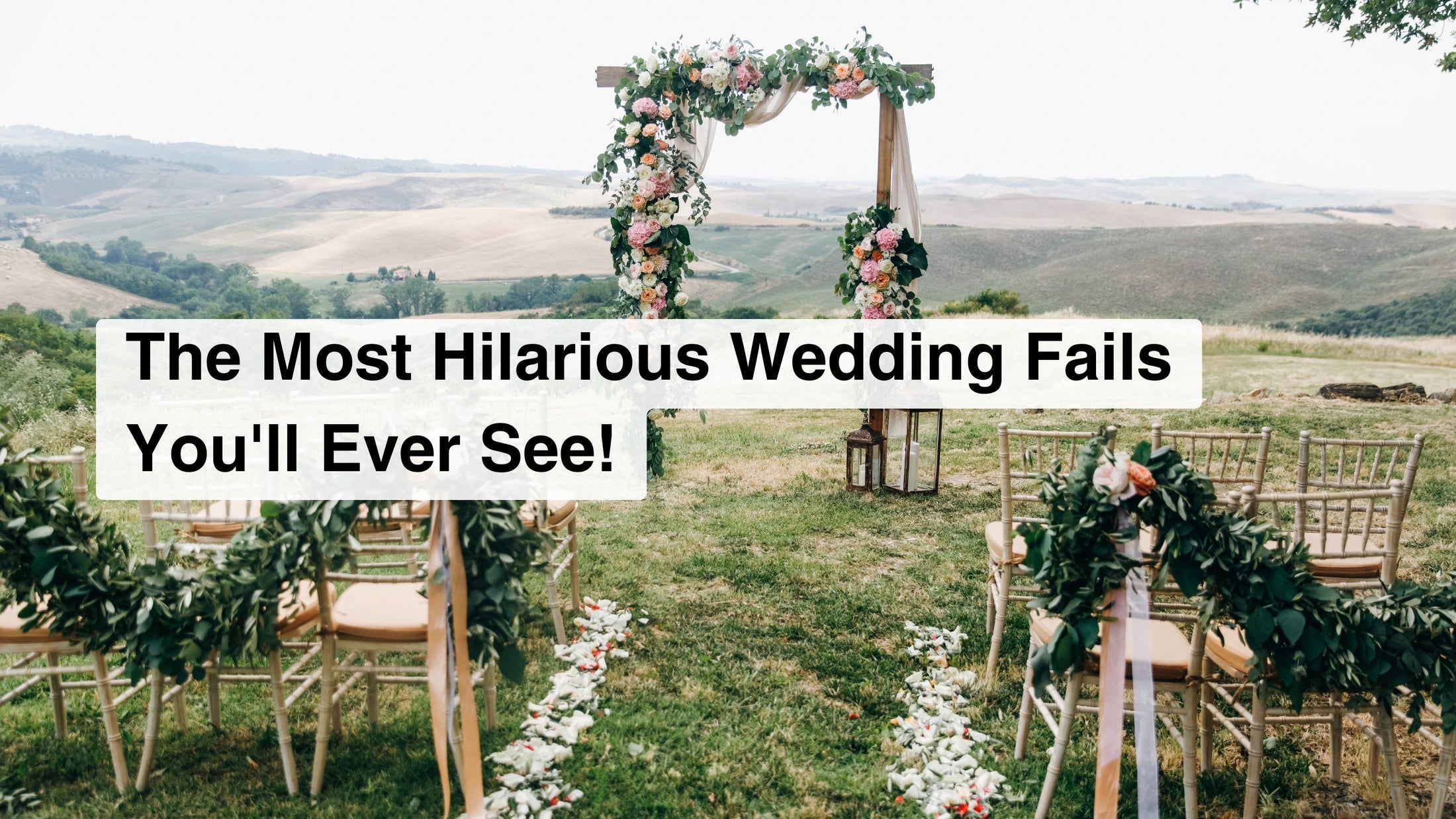 The Most Hilarious Wedding Fails You'll Ever See! – Iconmoments